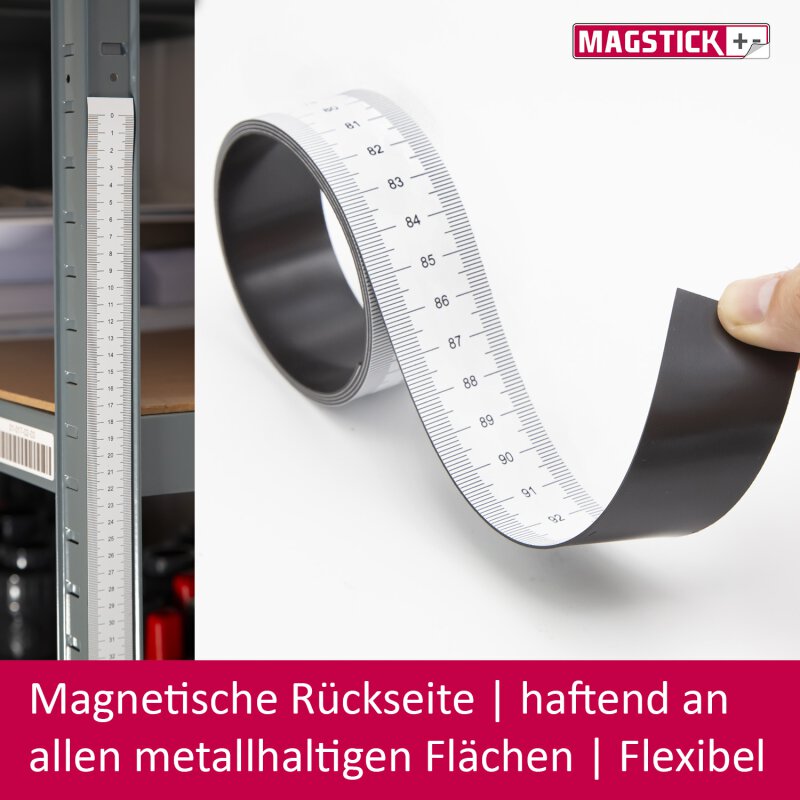 Magnetisches Maßband I 1 Meter I Magstick, 8,90