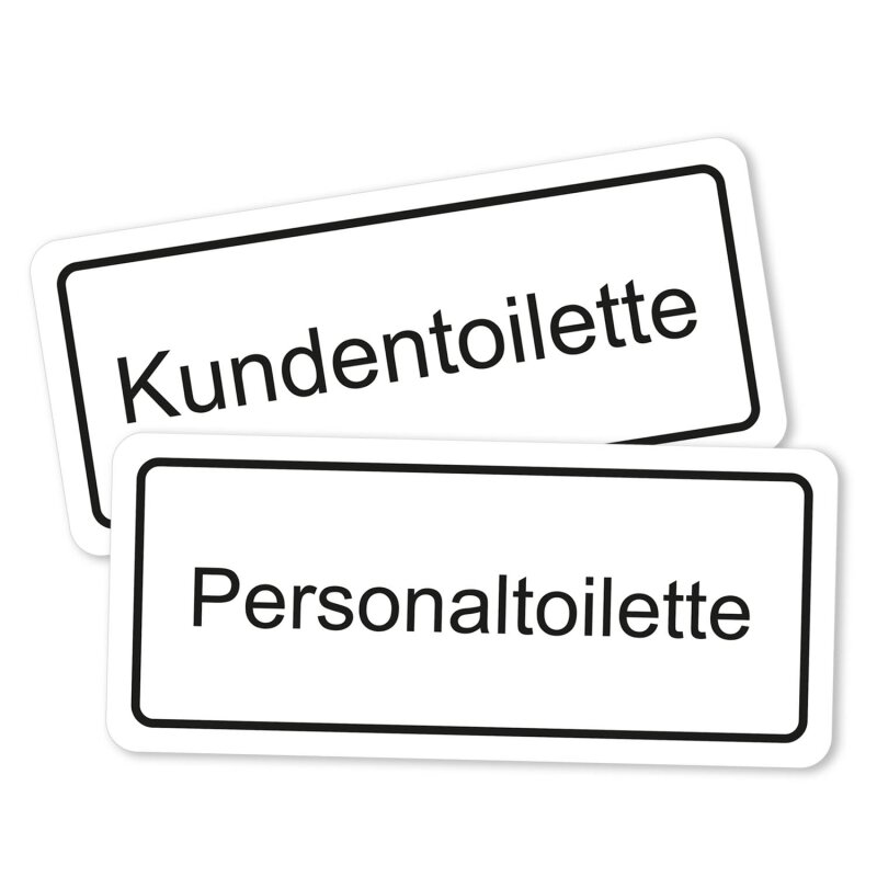 Kunden- und Personal-Toilette, 6,50